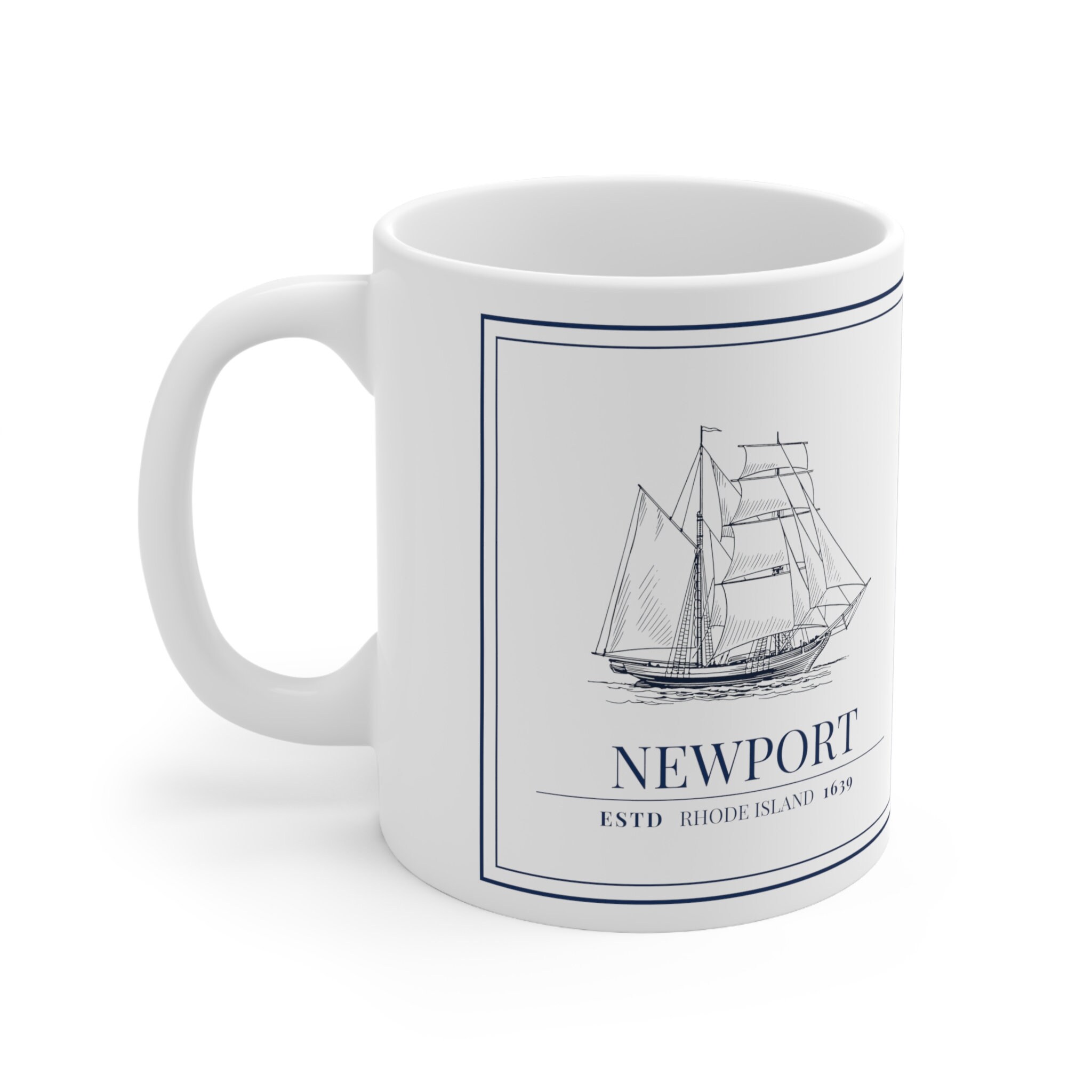 Newport Rhode Island Mug, Newport Mug, Rhode Island Mug, Newport Rhode ...