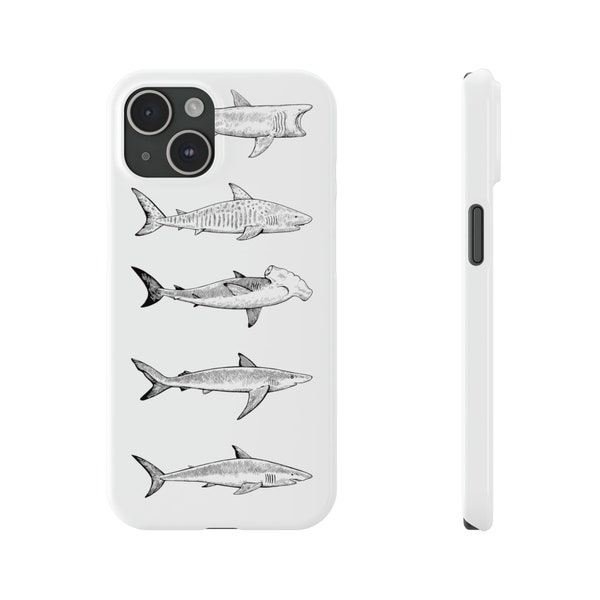 Shark iPhone Case - Etsy