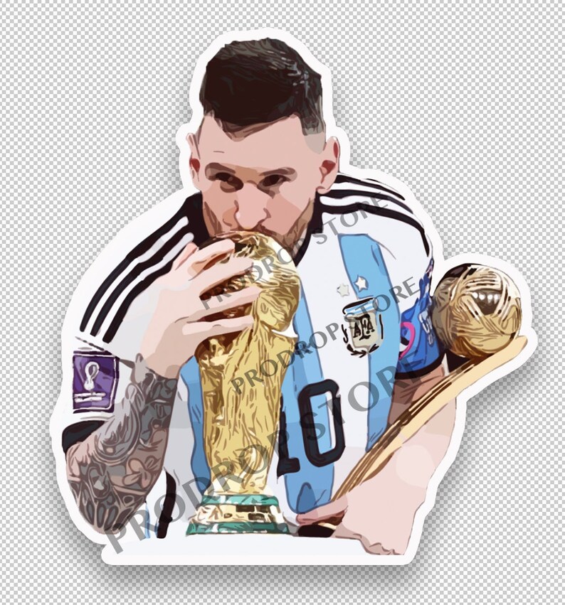 Keychain 2 Lionel Messi 10 Trophy Argentina World Cup - Etsy