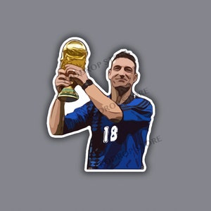 Argentina Lionel Scaloni | Scaloneta 10 Trophy World Cup Qatar 2022 ...