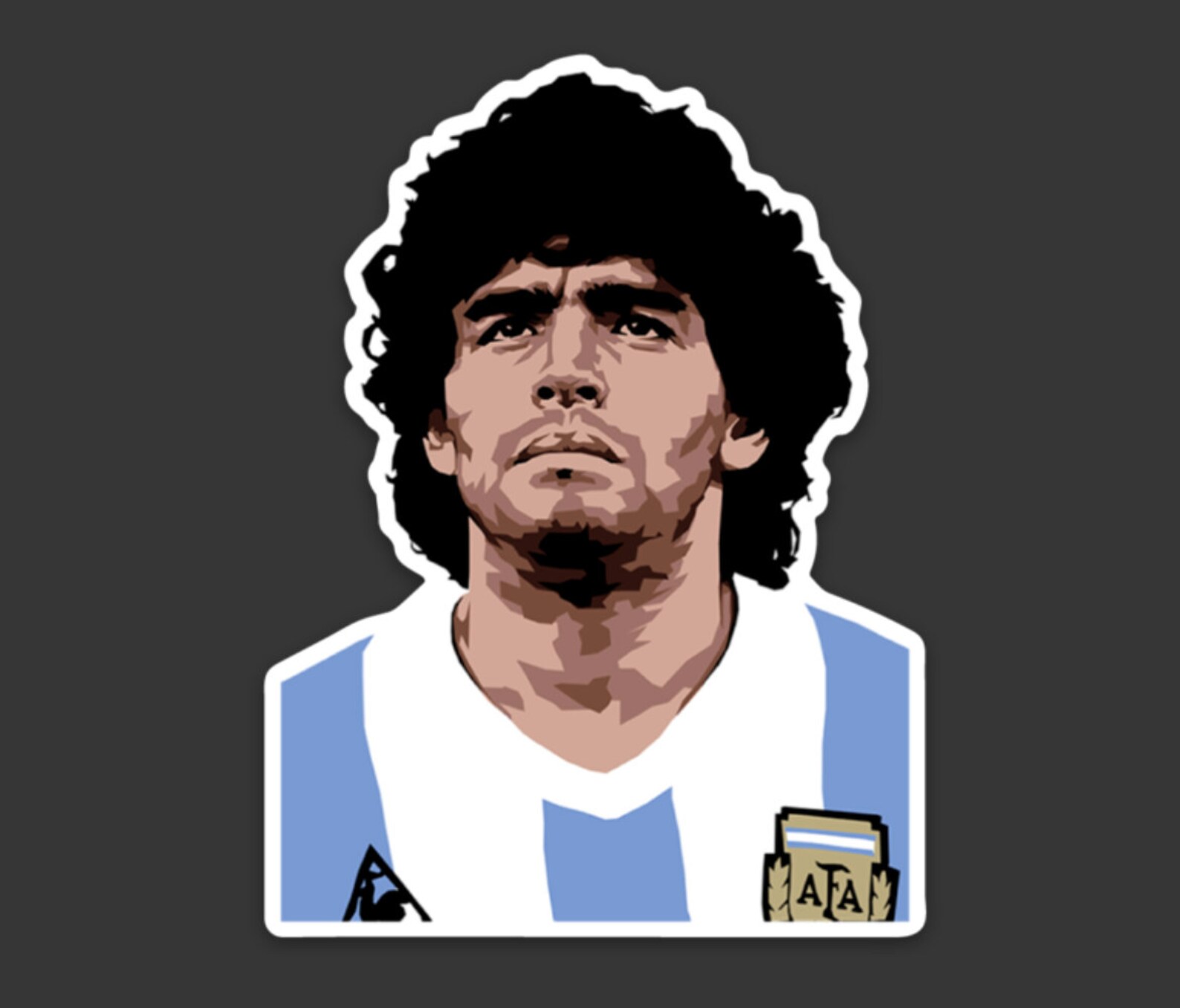 Argentina Maradona Car Decal / Sticker Diego 3 D10S Eterno - Etsy