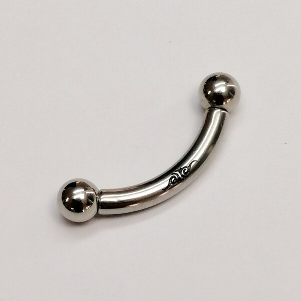 Curved Barbell - Etsy