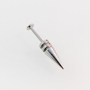 Long Spike Labret Piercing - Titanium Labret With Spikes - for Lips ...