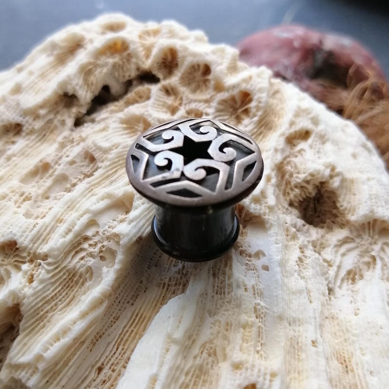 Carved Horn Ear Plug - Etsy