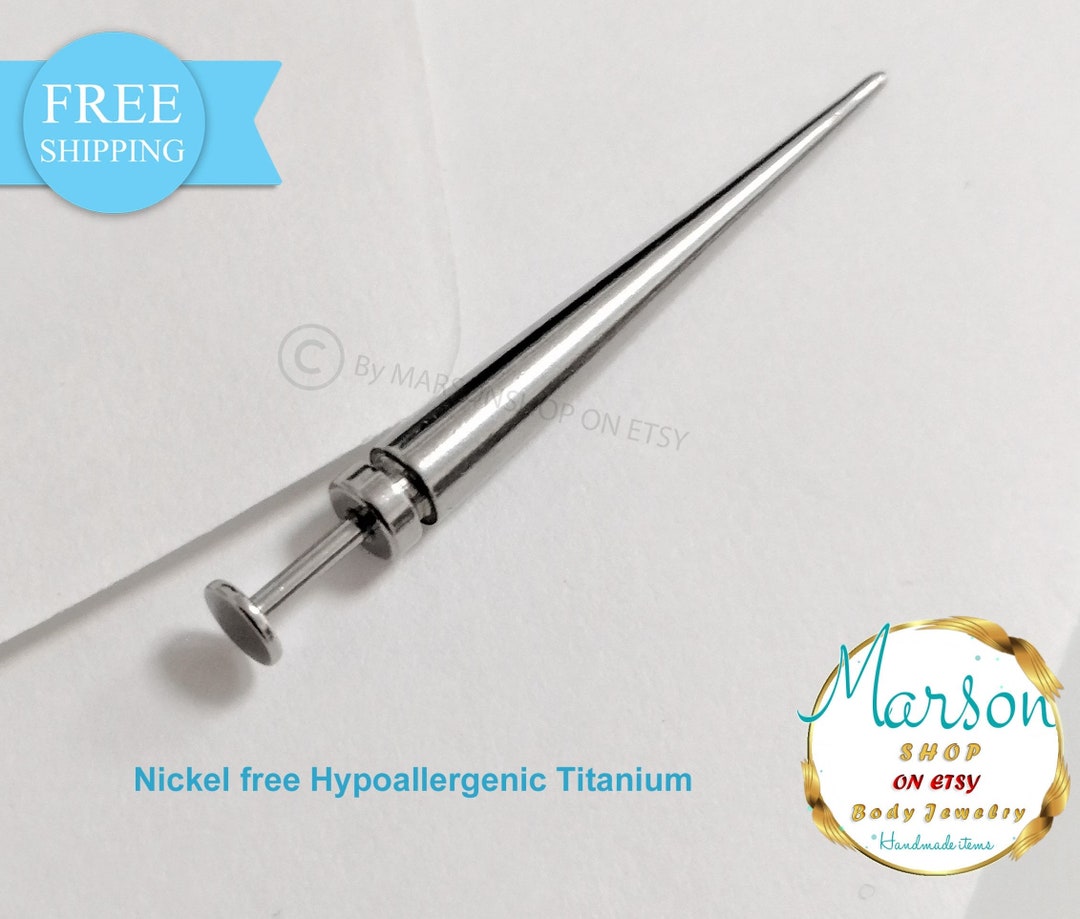 Labret Barbell Long Spike S/steel 16g, Ear, Talon Claw, Cheek, Body ...