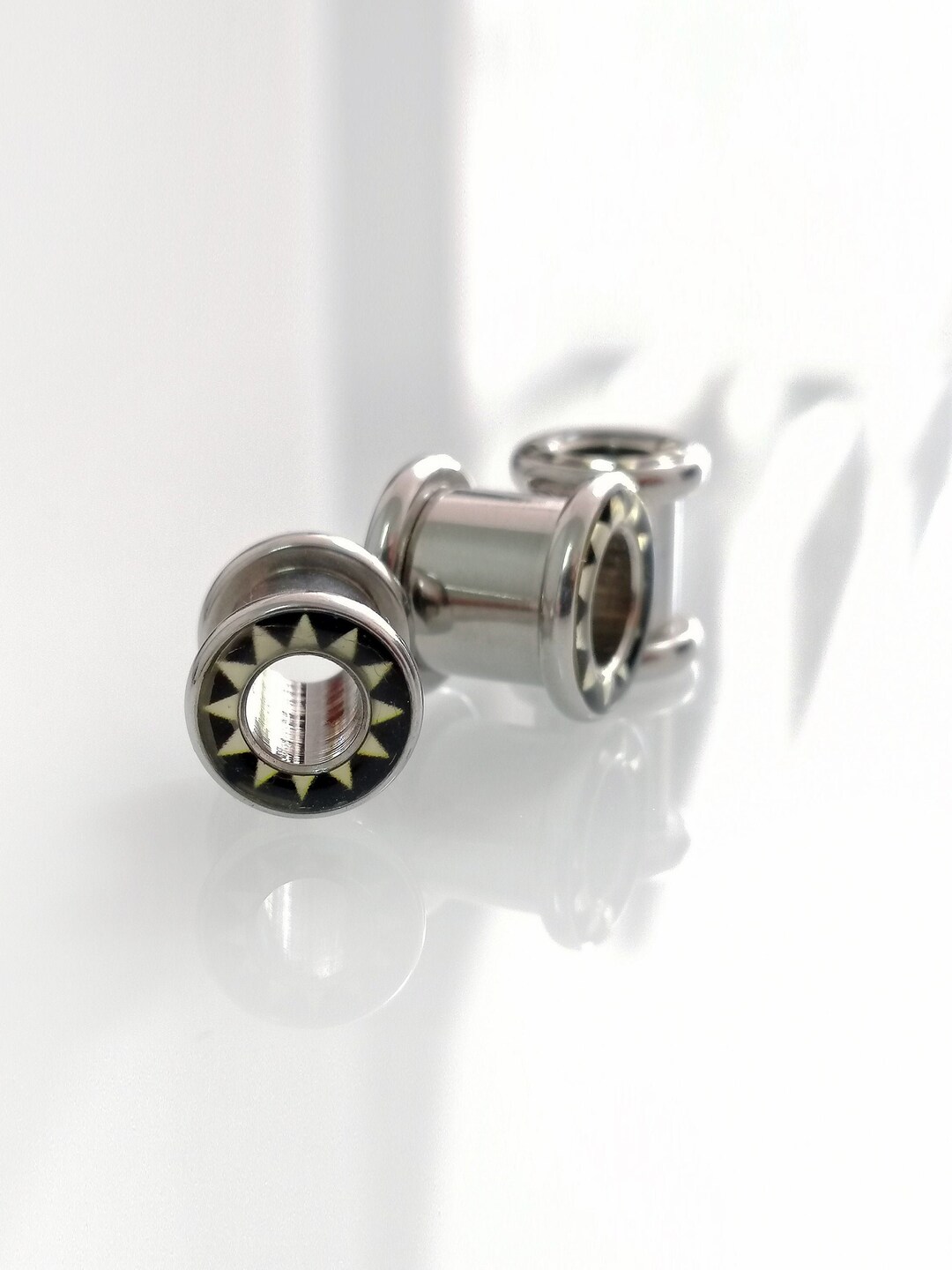 Ear Gauges Carbon Fiber - Ear Tunnels, Earrings, Resin, Externally ...