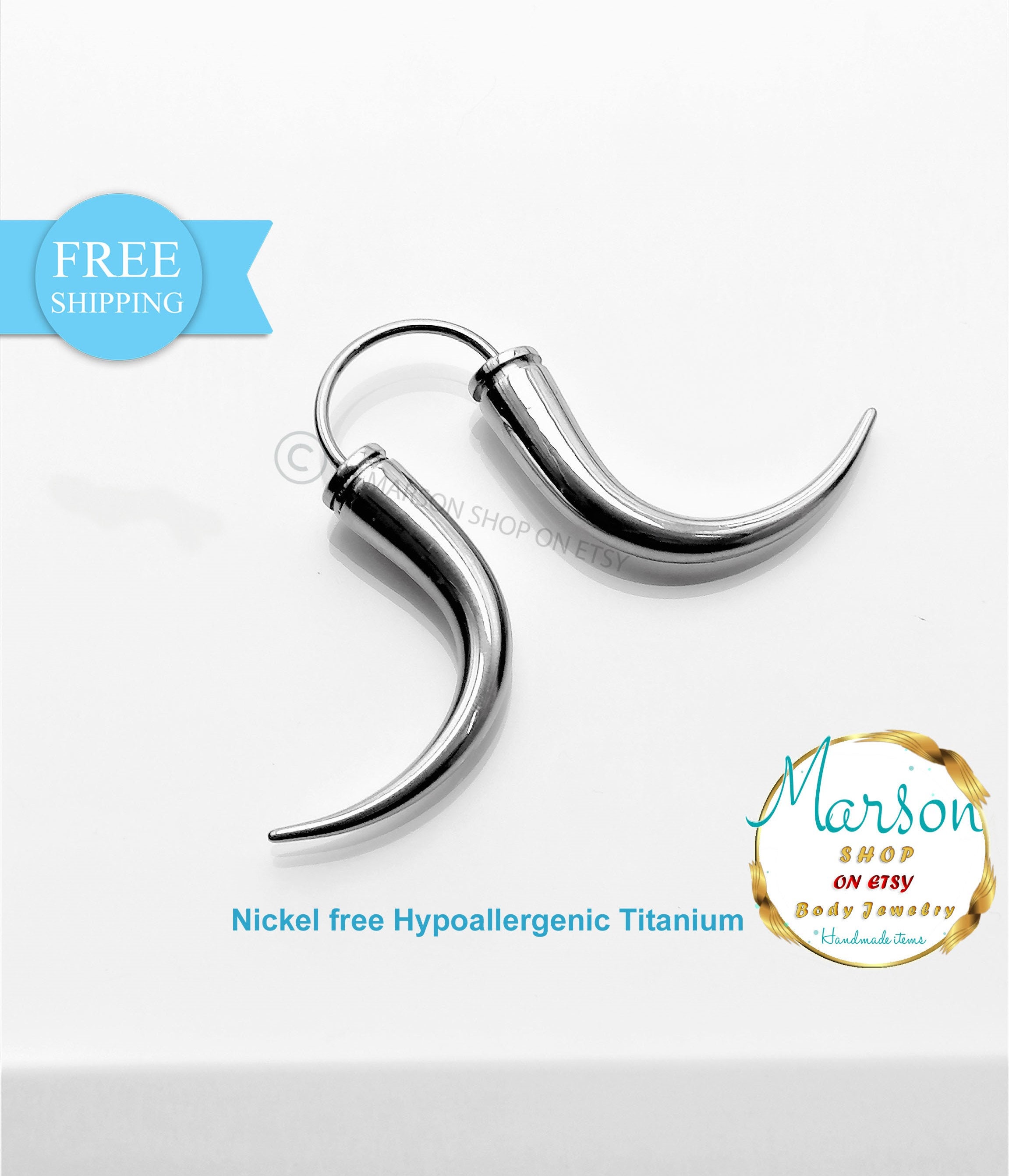 Very Long Spikes Curved Spikes Cone Horseshoe Extreme Spikes | Etsy