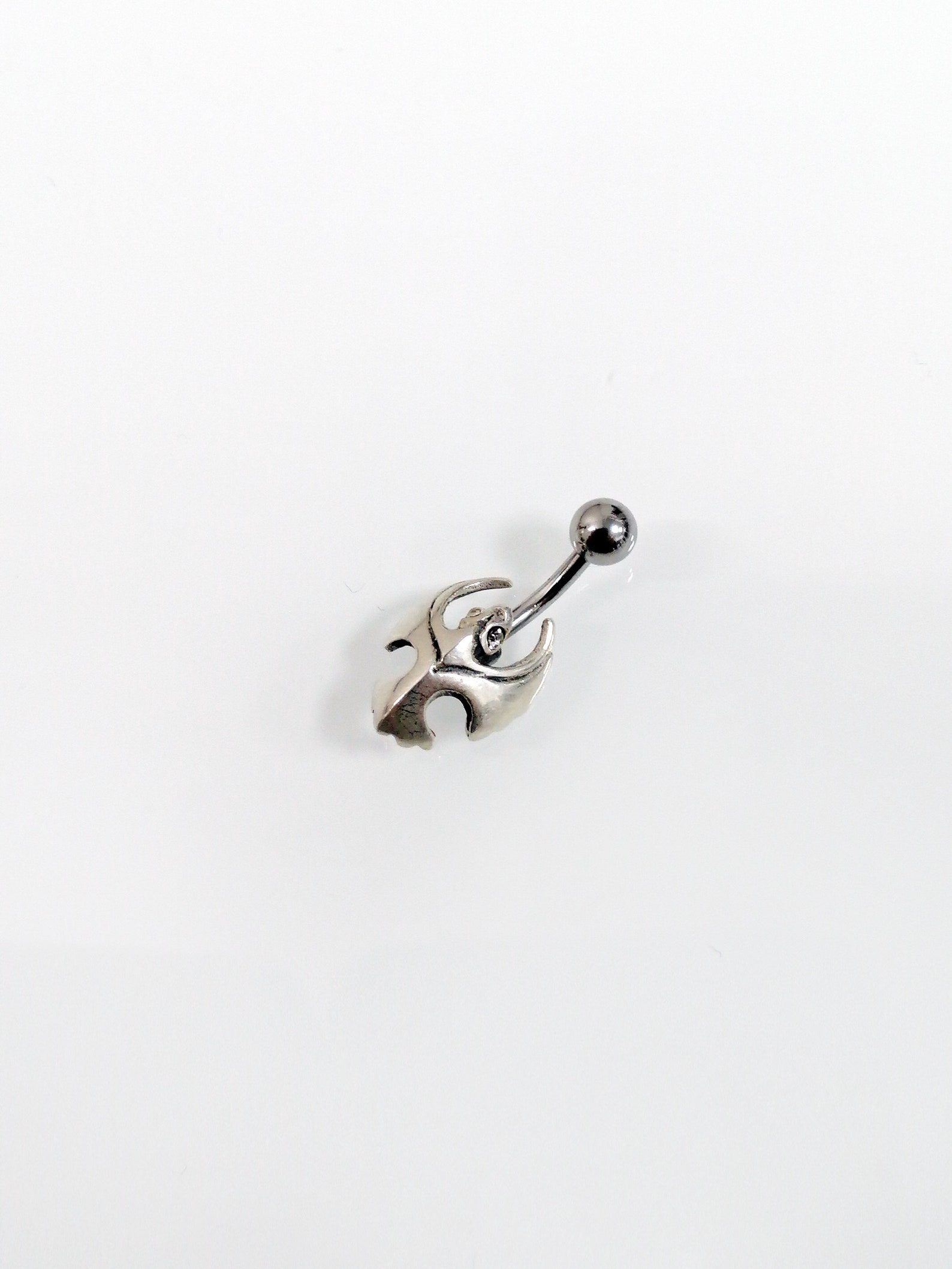 Bat Belly Jewelry Small Vampire Bat Belly Jewelry Surgical - Etsy