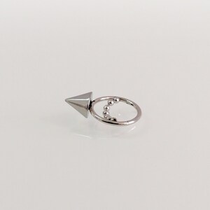 20g Septum Ring titanium Spikes Septum Jewelry. Titanium - Etsy