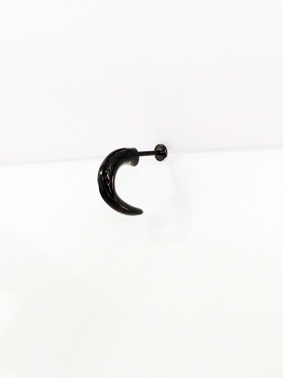 16g Black Labret Large Spike Talon Labret Goatee. TITANIUM - Etsy