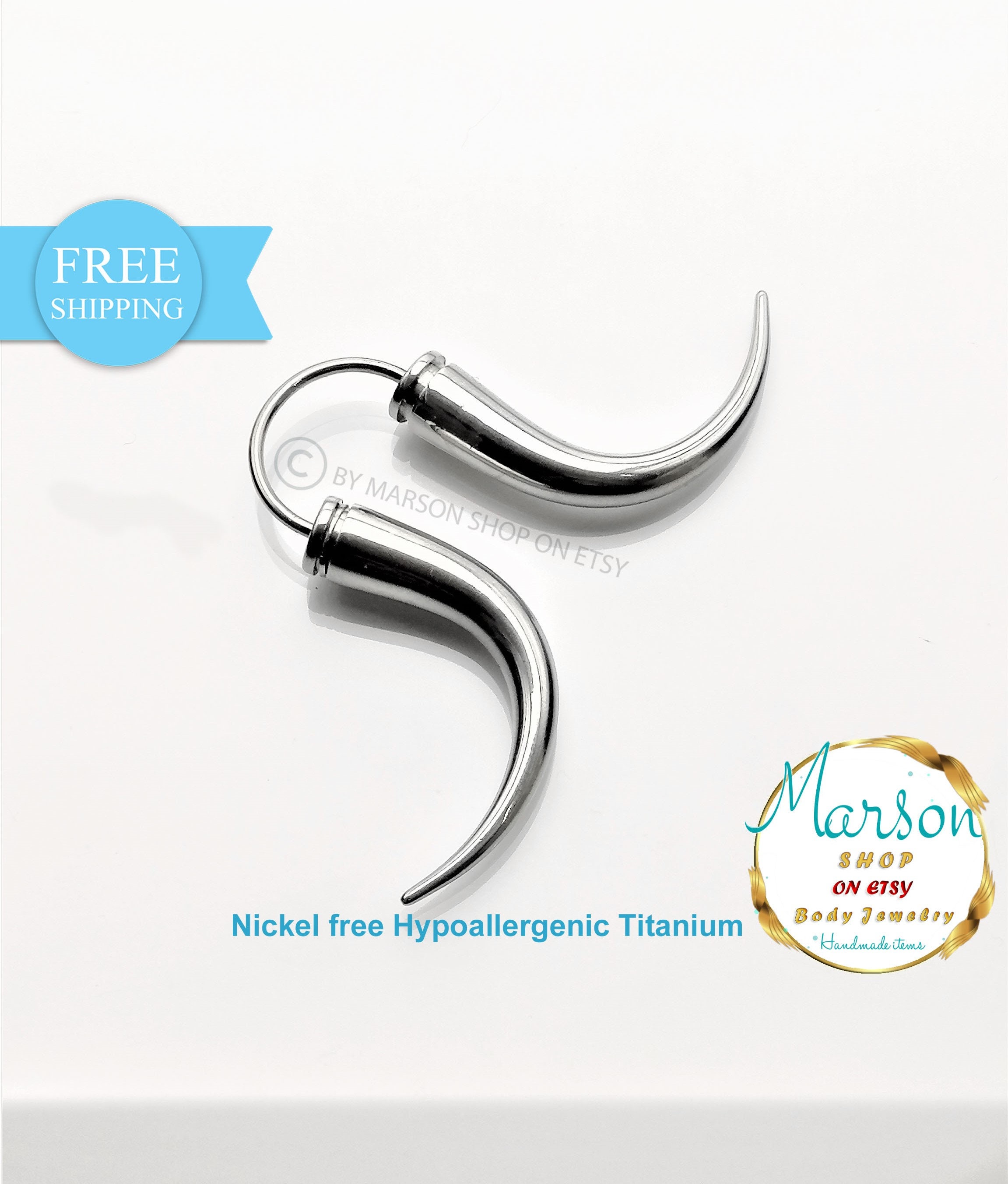 Very Long Spikes Curved Spikes Cone Horseshoe Extreme Spikes | Etsy