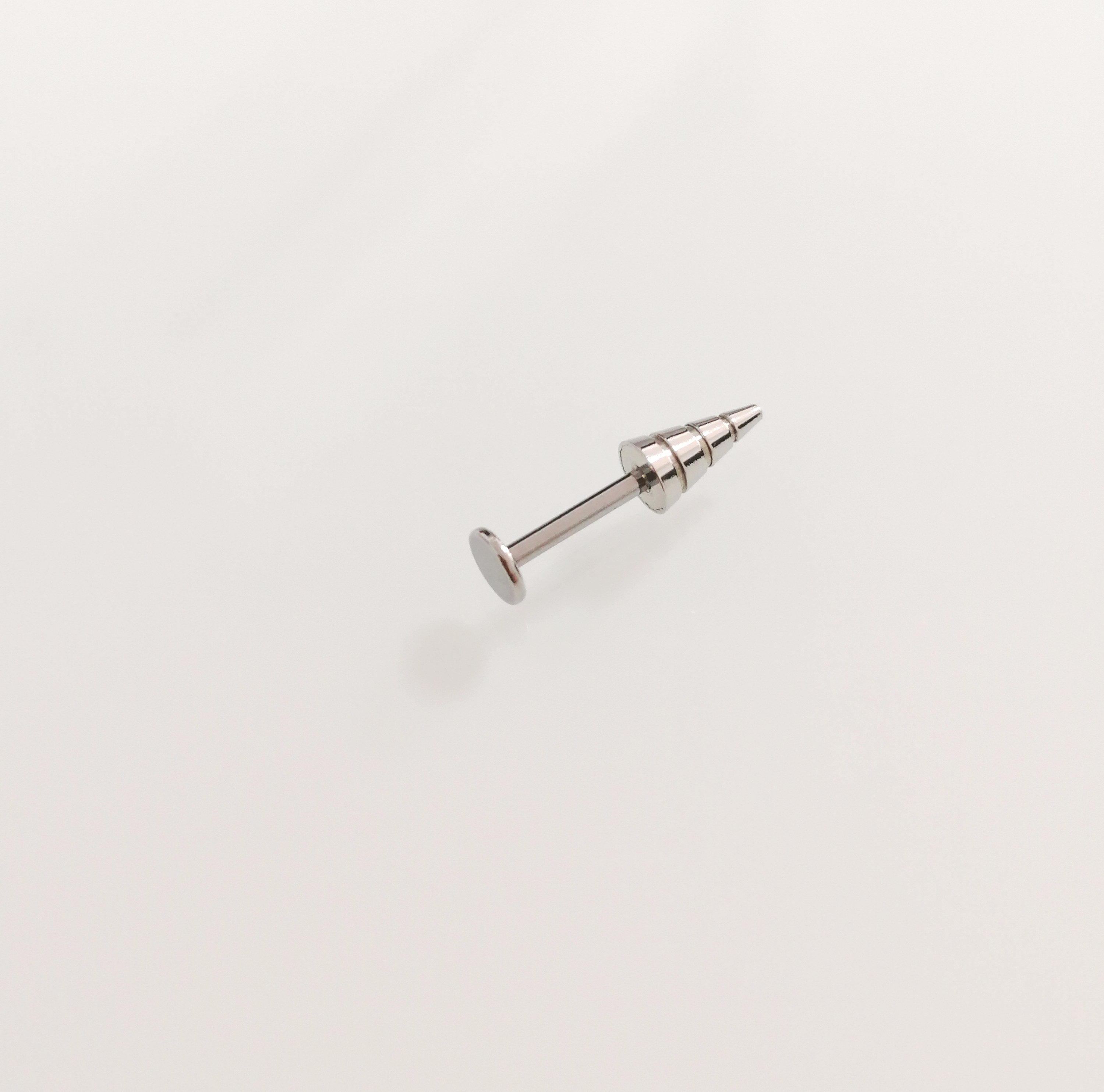 16g1.2mm Labret Piercing Long Spike Titanium Labret With - Etsy