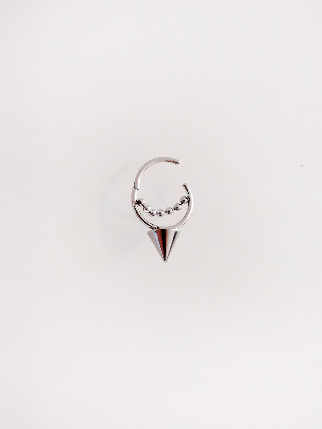 20g Septum Ring titanium Spikes Septum Jewelry. Titanium - Etsy