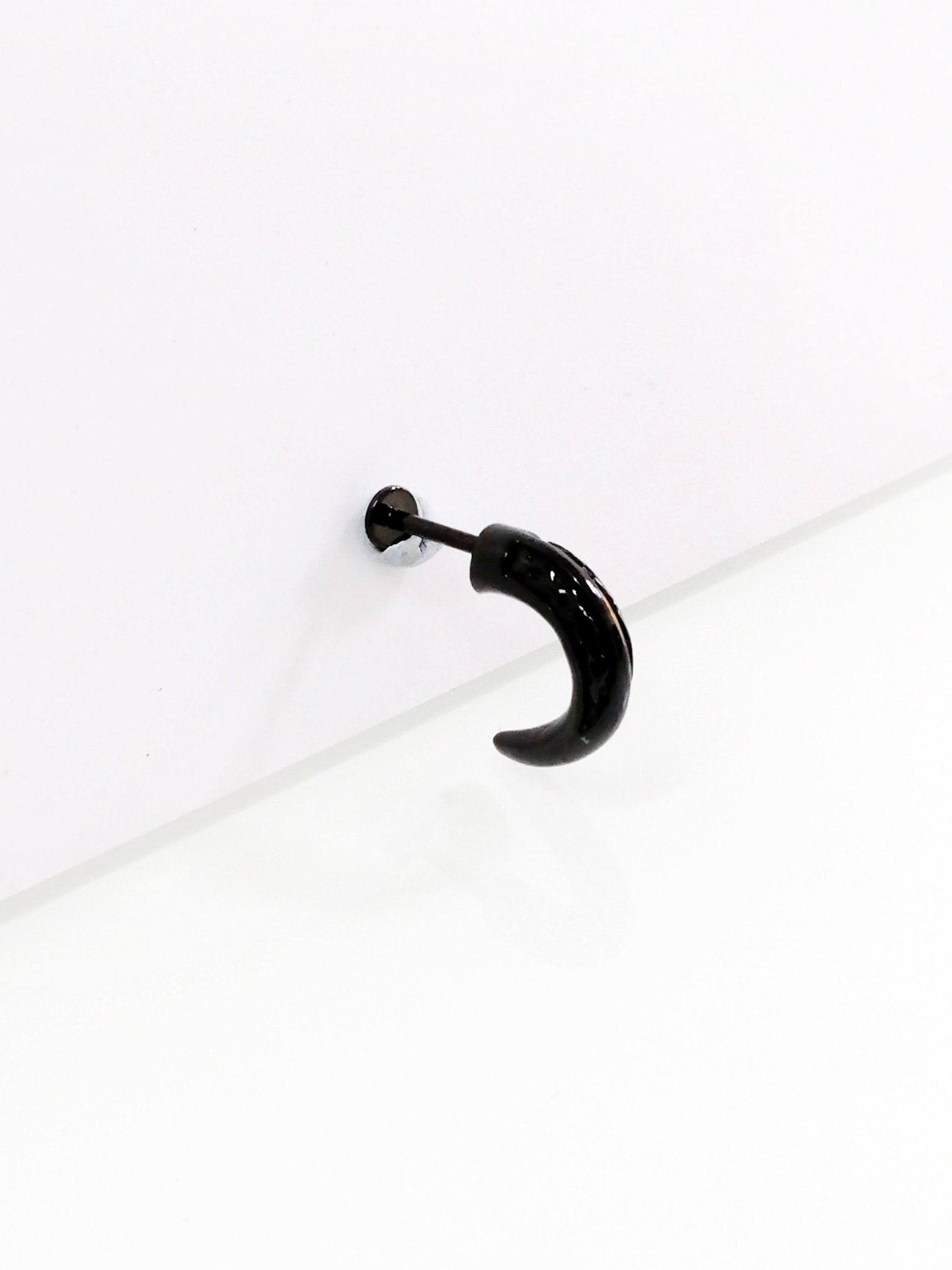 16g Black Labret Large Spike Talon Labret Goatee. TITANIUM - Etsy