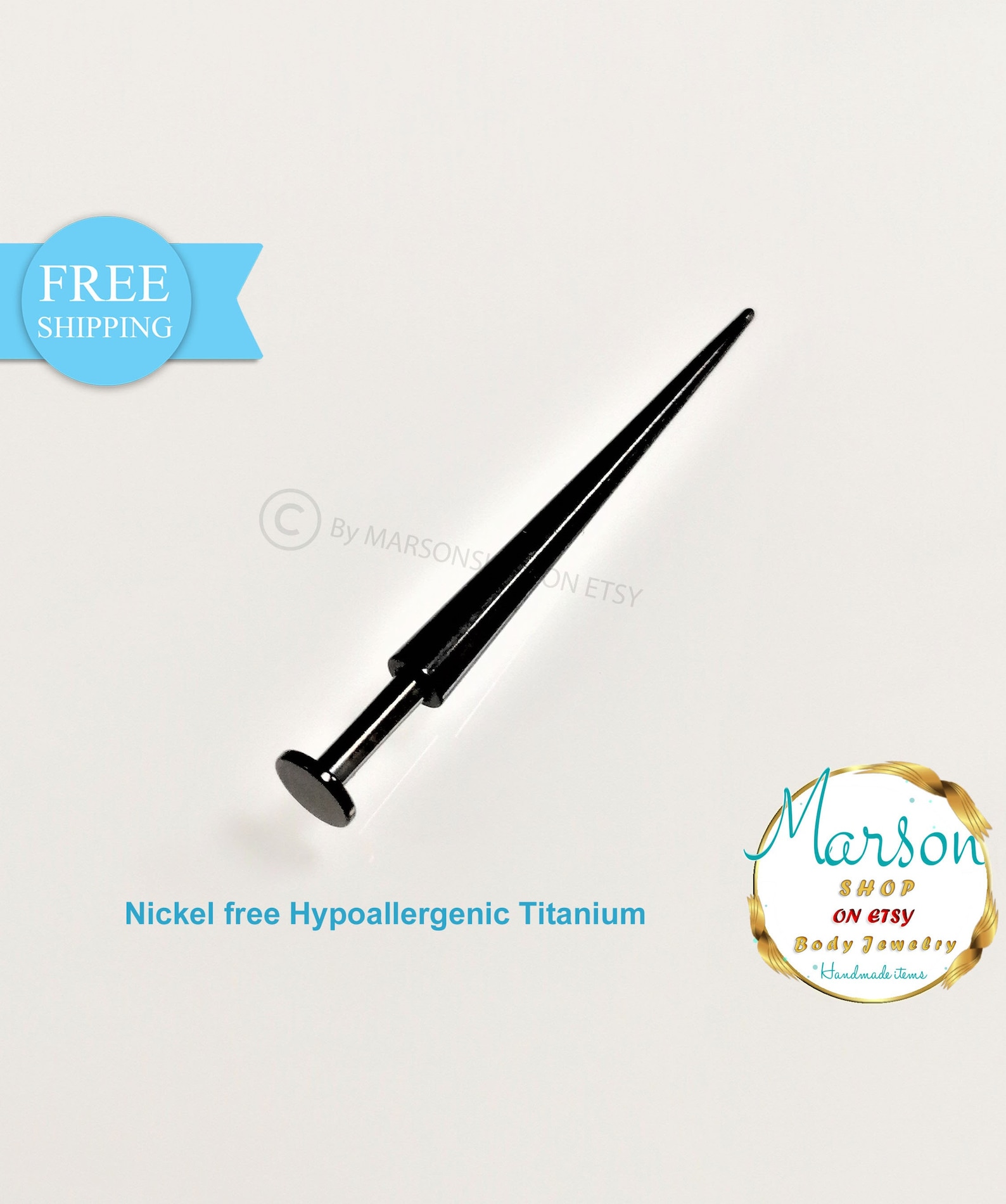 Labret Barbell Long Spike Talon 14g Body Jewellery TITANIUM - Etsy