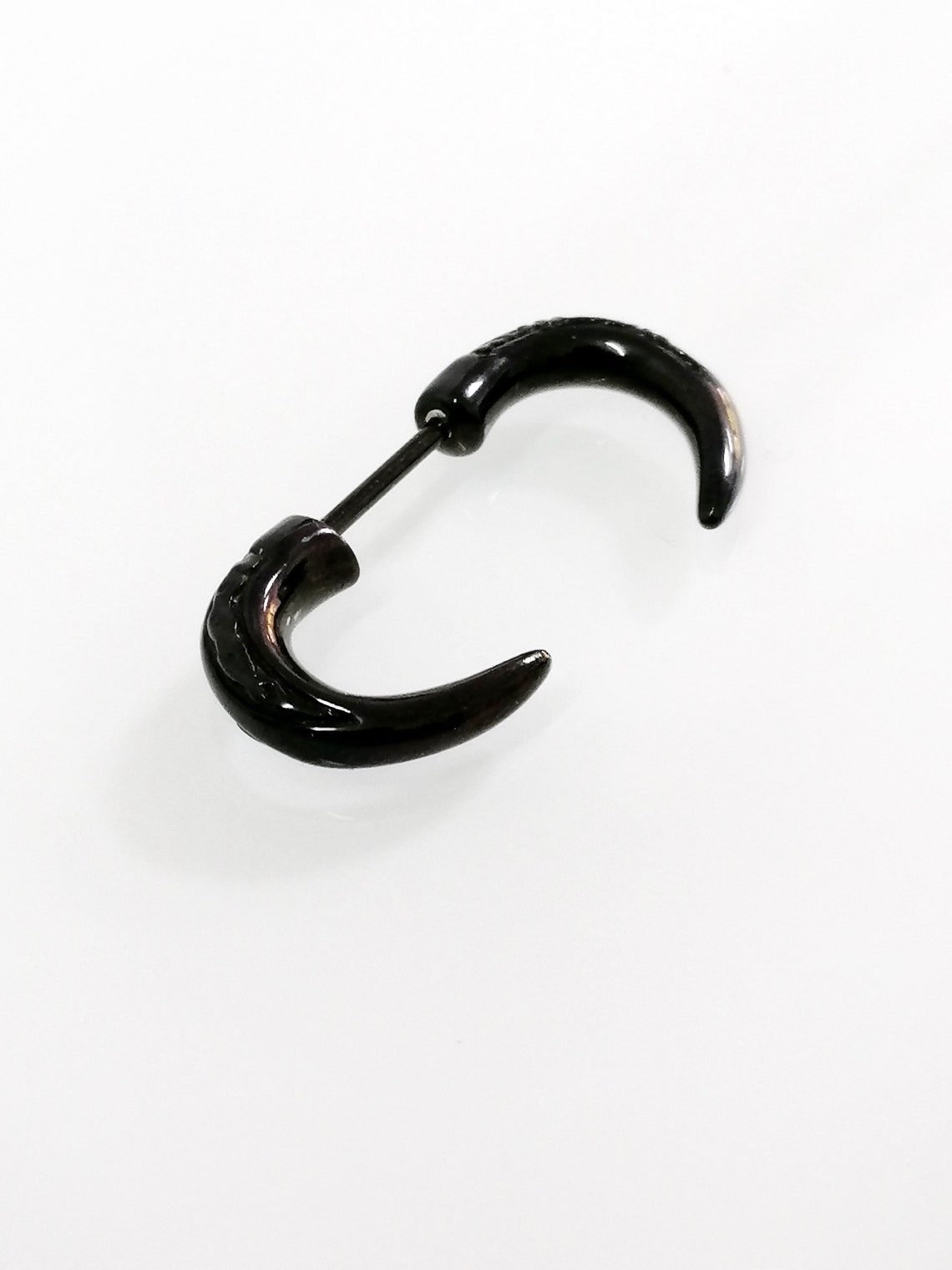 16g EXTREME Horns Barbell Extra Long Curved Spikes. Titanium - Etsy