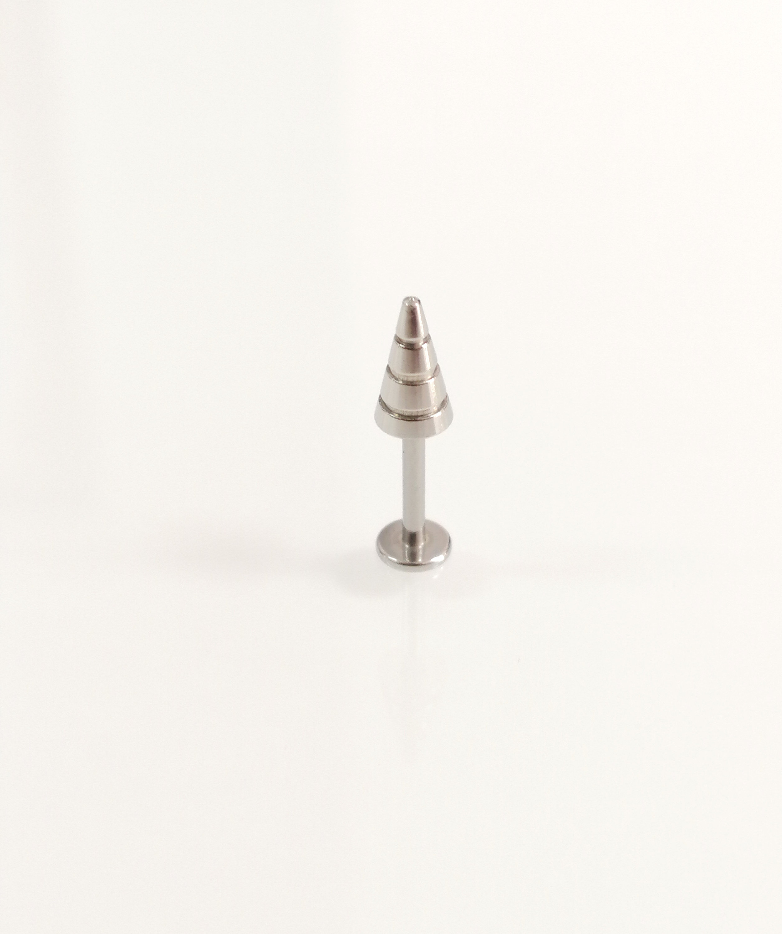 16g1.2mm Labret Piercing Long Spike Titanium Labret With - Etsy