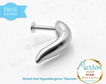 Talon Labret Jewelry - Etsy