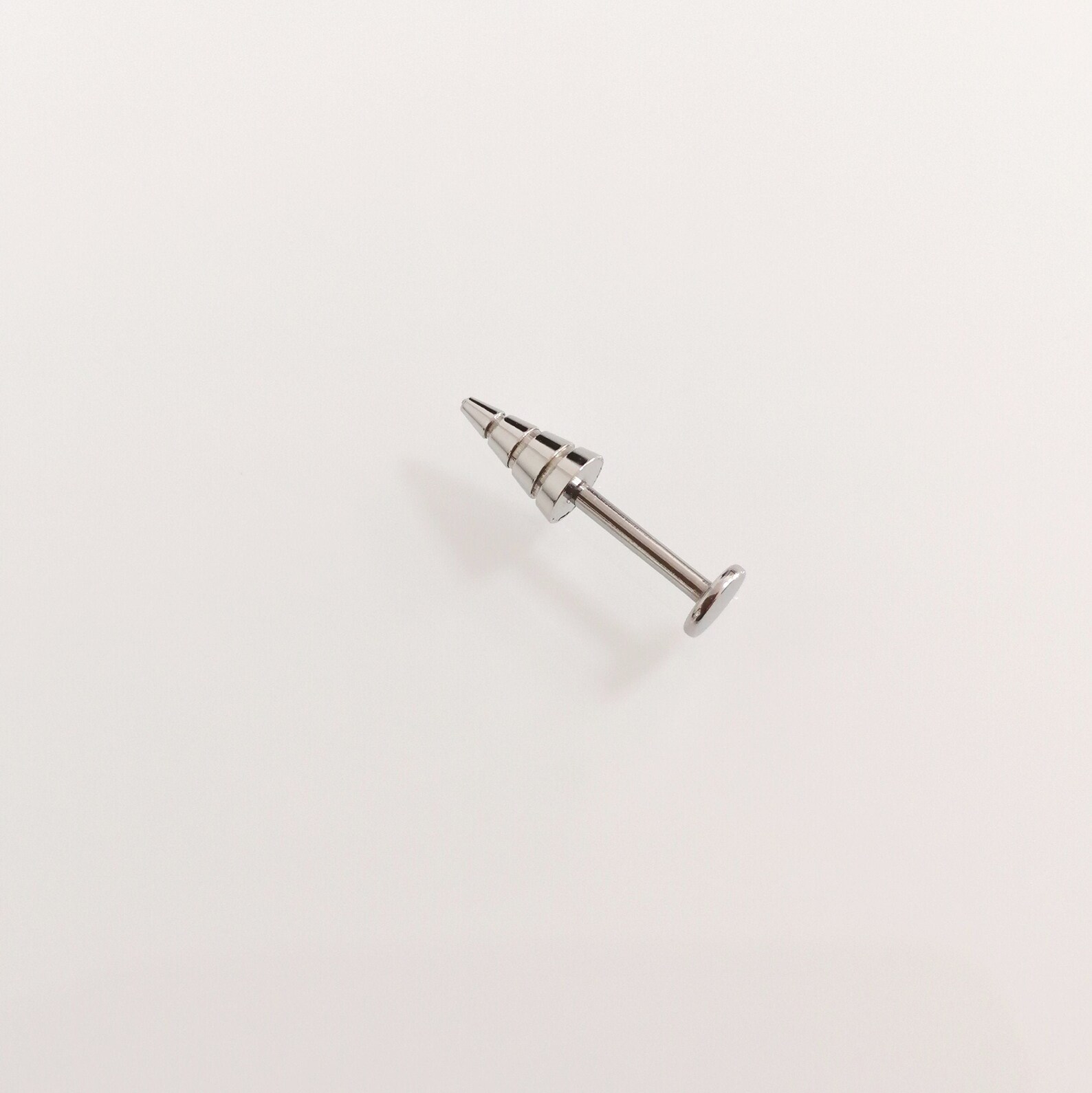 16g1.2mm Labret Piercing Long Spike Titanium Labret With - Etsy