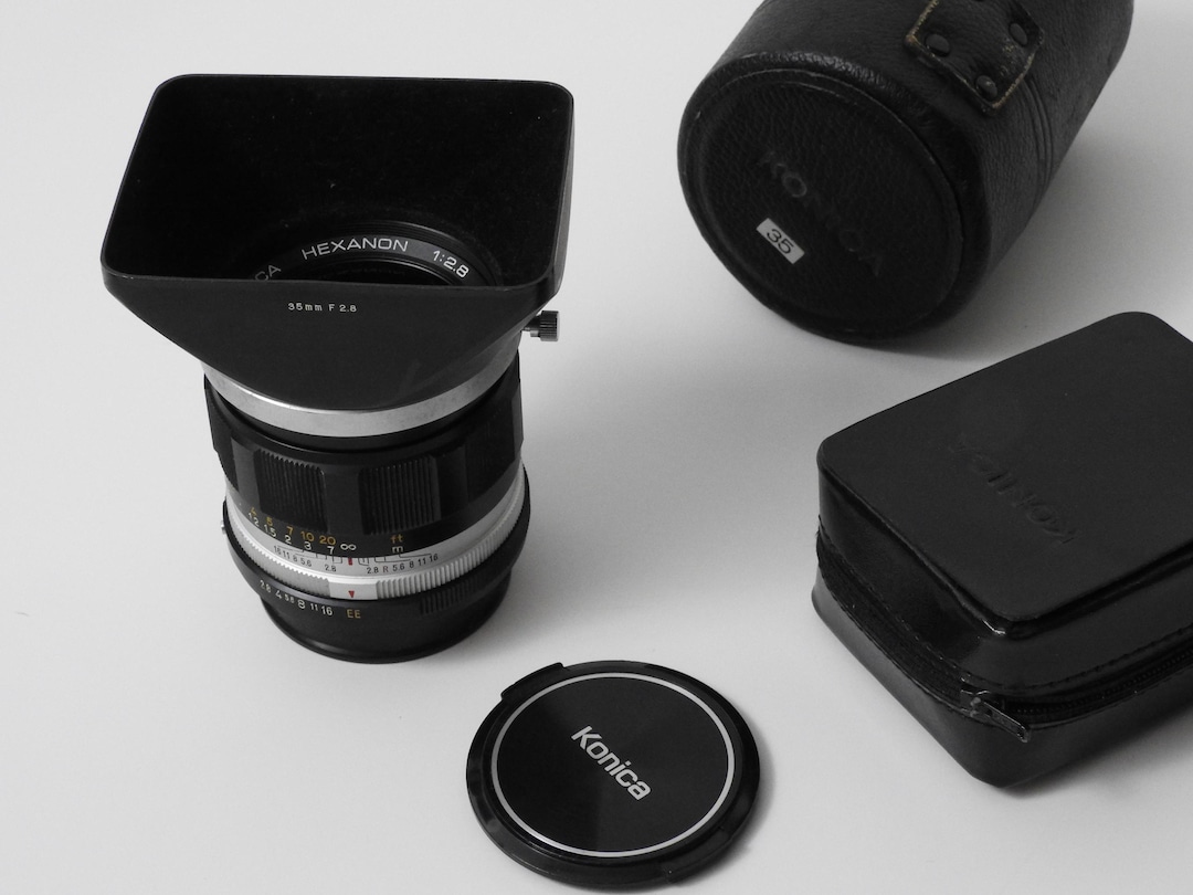 Konica Hexanon AR 35mm F 2.8 Wide EE Lens in Mint Condition - Etsy