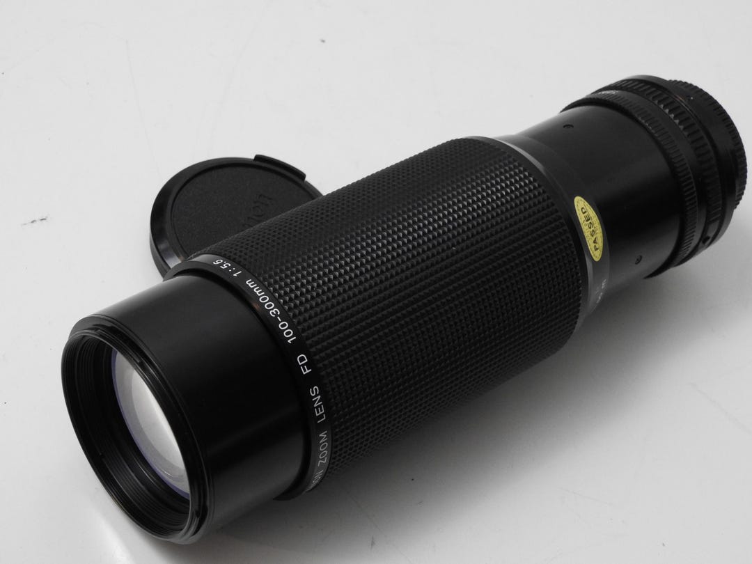 Canon New FD Mount 100-300mm 5.6 Zoom Lens for Canon F1, AE-1 , A1 ...