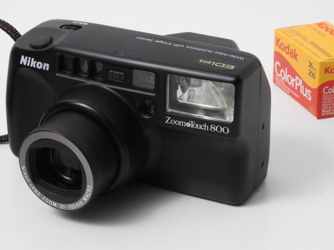 Nikon Zoom Touch 800 Film Camera 35mm ED Lens 35-105 Macro - Etsy