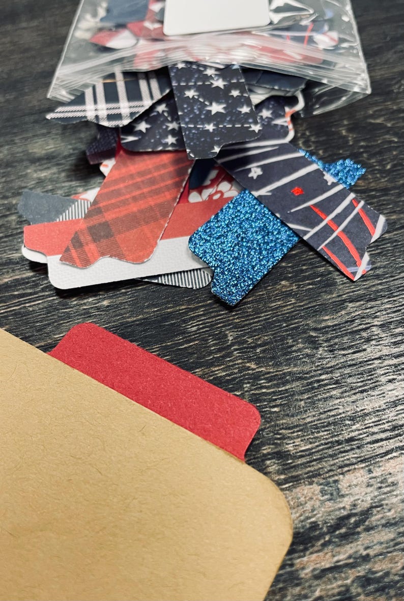 Independence Day Tab Pack / 50 Single Tabs / America Patriotic July 4th ...