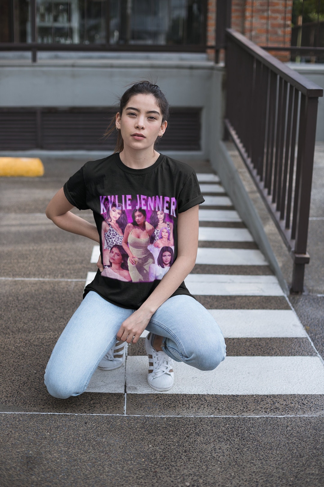 Kylie Jenner Shirt, Kylie Jenner Vintage Print T-shirt, Kylie Jenner ...
