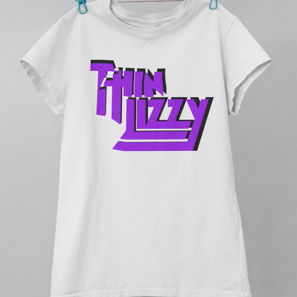 Thin Lizzy Logo Band Shirt Designed & Sold By Bruno Barros