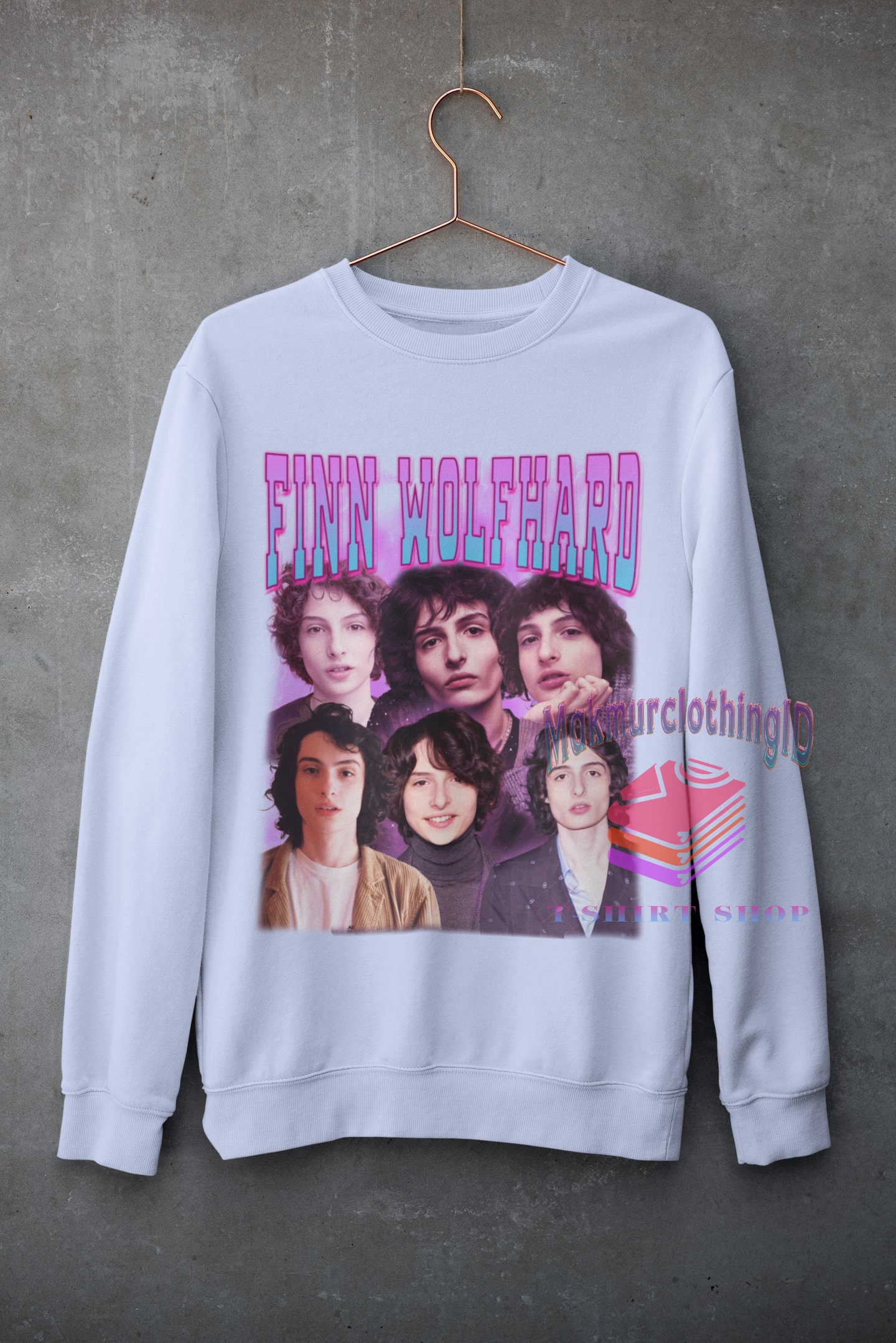 Finn Wolfhard Retro Shirt Finn Wolfhard Vintage Print - Etsy