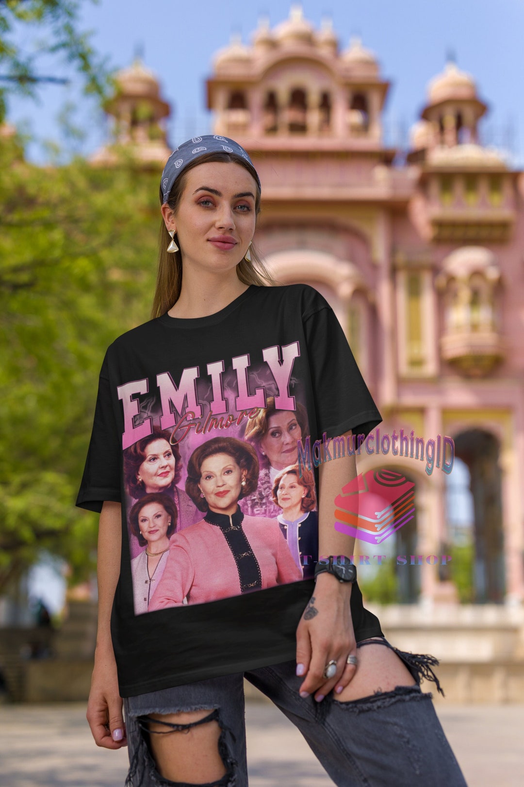 Emily Gilmore Retro Shirt, Emily Gilmore Vintage Print 90's T-shirt ...