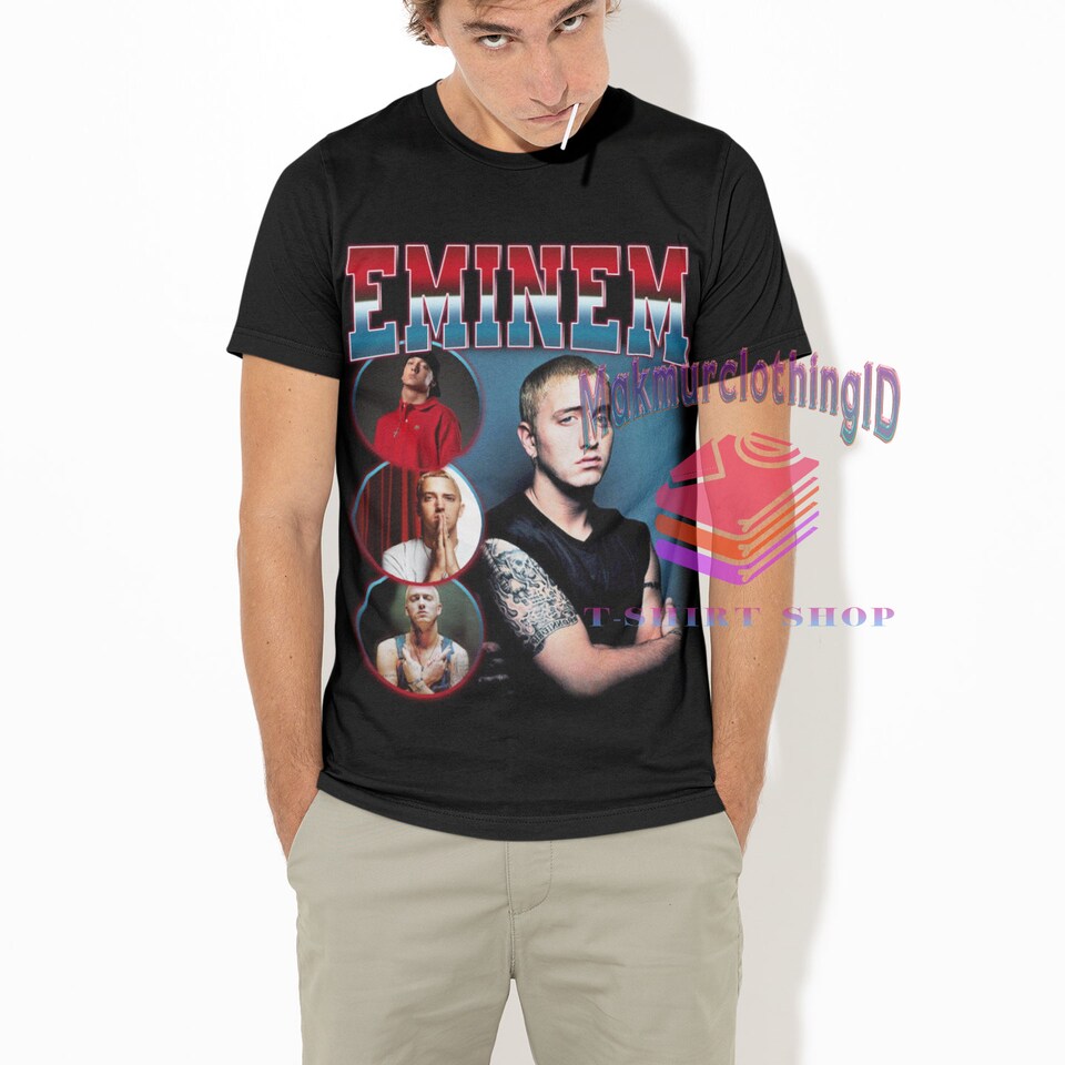 Eminem Retro shirt, Eminem Vintage print T-Shirt, Eminem Unisex ...