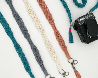 Macrame Camera Strap - Etsy