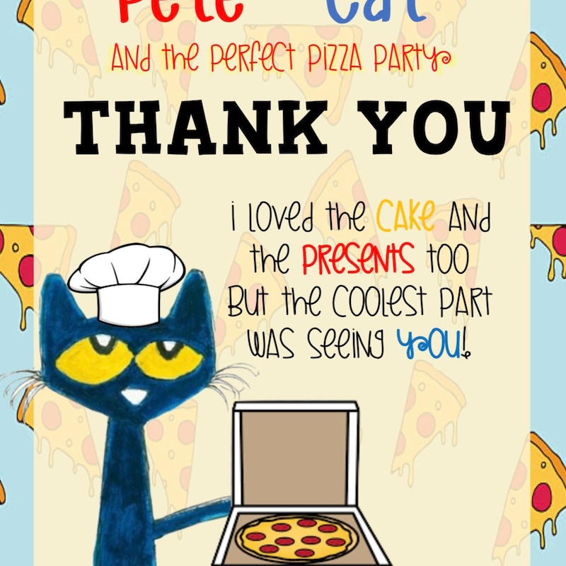 Pete the Cat Birthday - Etsy