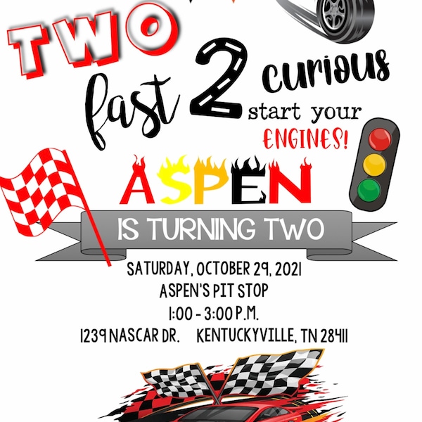 Two Fast Too Curious Svg - Etsy Canada