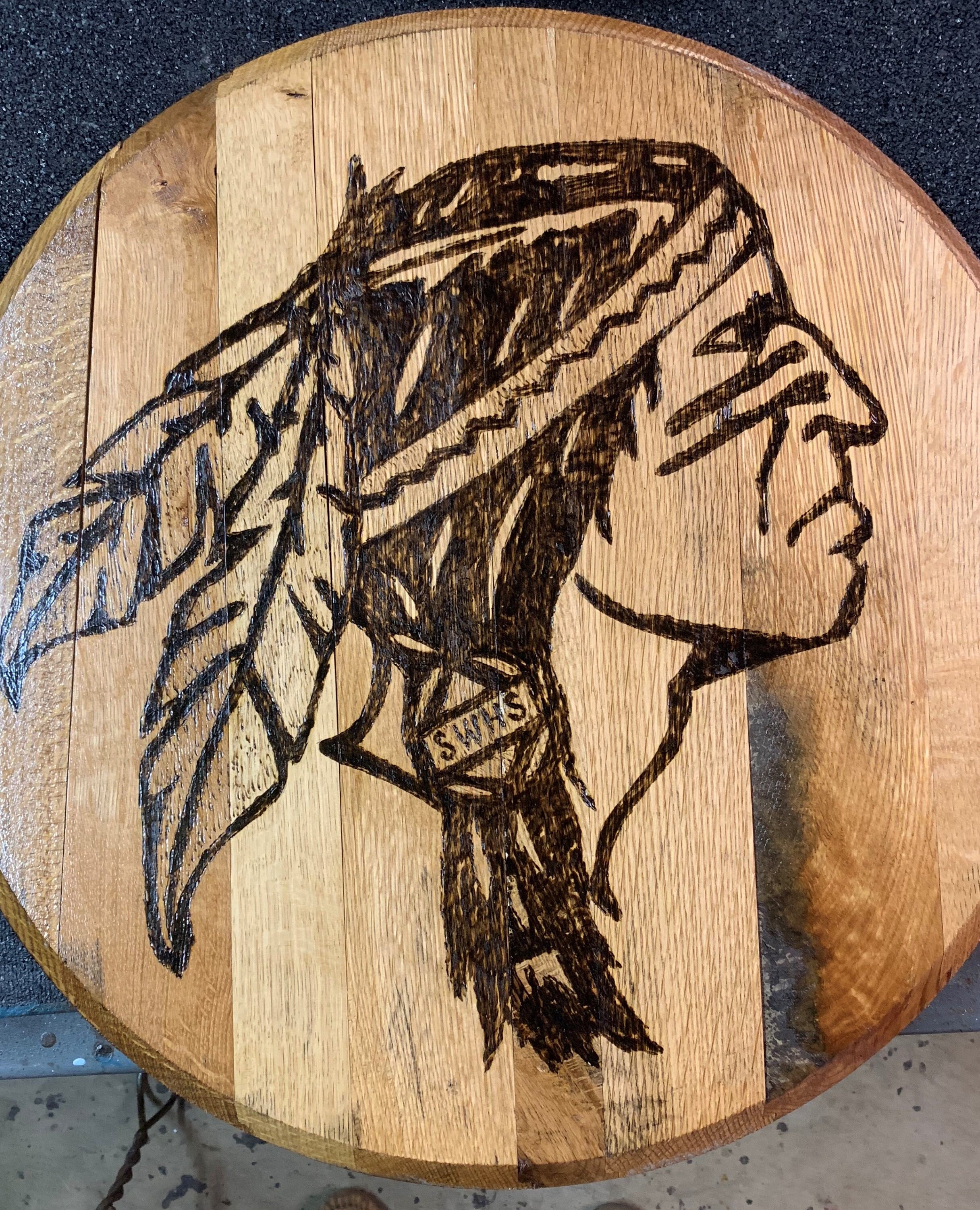 Personalized Engraved Whiskey Barrel Lids - Etsy