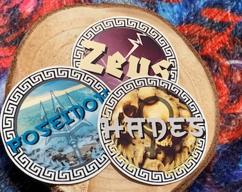 Greek Gods Stickers - Etsy