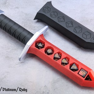 Dice Holding Dagger Customizable Color Scheme Dice Included Storage for ...