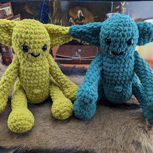 Crochet Goblin Plushies | Cute Dungeons & Dragons Fantasy Stuffed ...