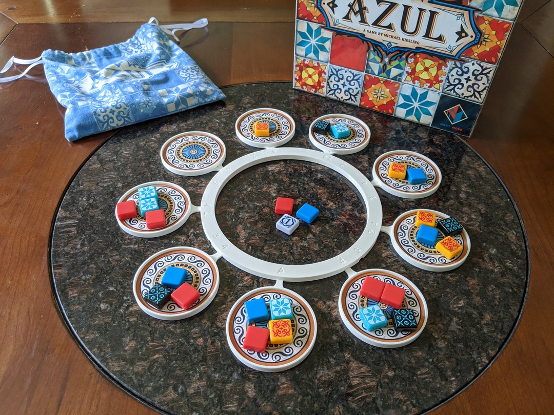 Azul Factory Tile Tray / Organizer | 3D Printed Board Game Accessories ...