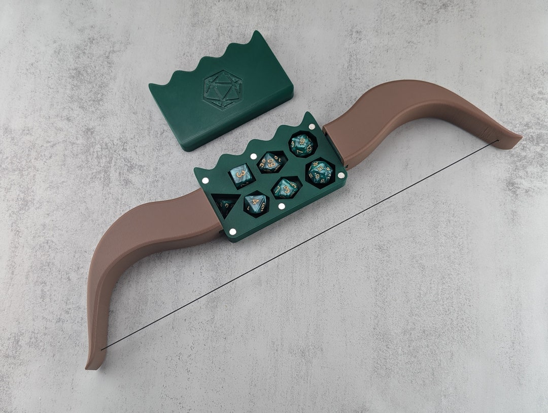 Dice Holding Bow | Customizable Color Scheme | Dice Included! | Storage ...