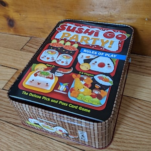 Sushi Go Party! Game Organizer Insert | ALL Versions, Sleeved or Unsleeved Cards | Fits All ...