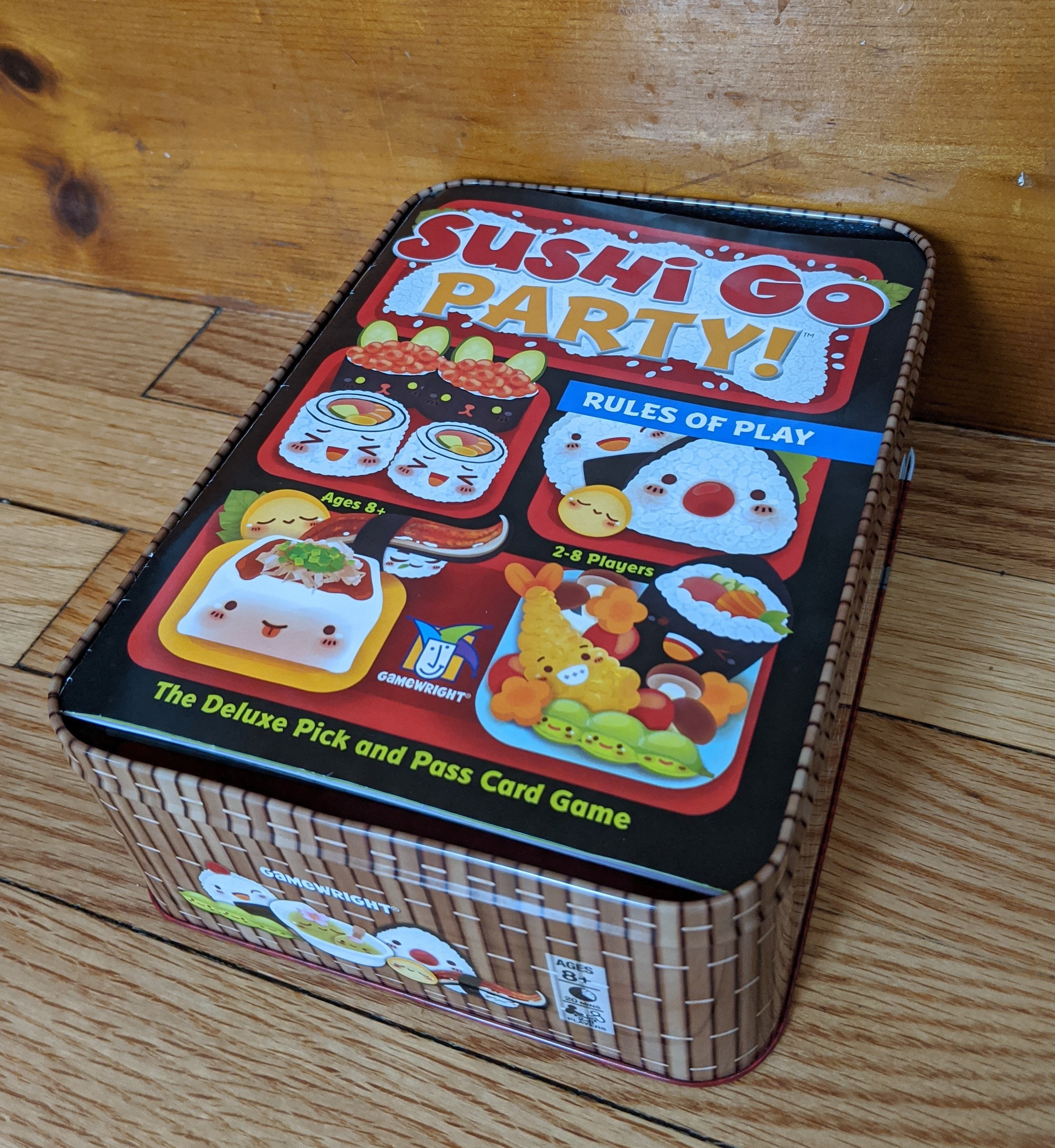 Sushi Go Party Game Organizer Insert ALL Versions Sleeved | Etsy