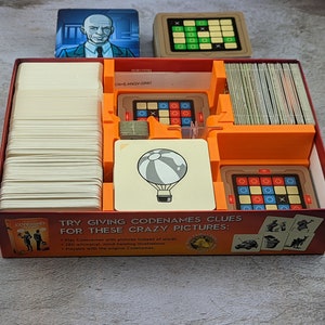 Codenames 3-in-1 Game Organizer for Original, Pictures, and Duet | 3D ...
