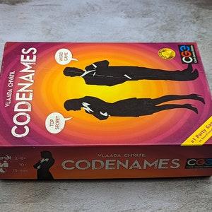 Codenames 3-in-1 Game Organizer for Original, Pictures, and Duet | 3D ...