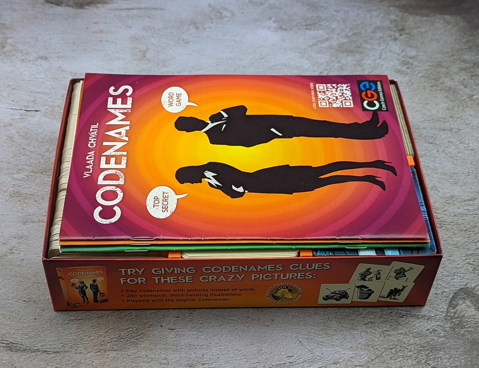 Codenames 3-in-1 Game Organizer for Original Pictures and - Etsy