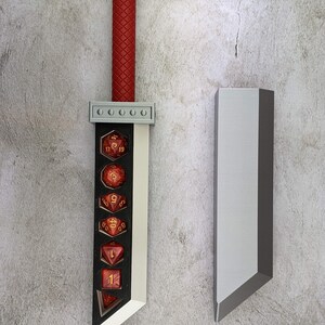 Buster Dice Sword Dice Included Storage for a 7-die Set of TTRPG Dice ...