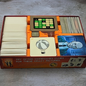 Codenames 3-in-1 Game Organizer for Original, Pictures, and Duet | 3D ...