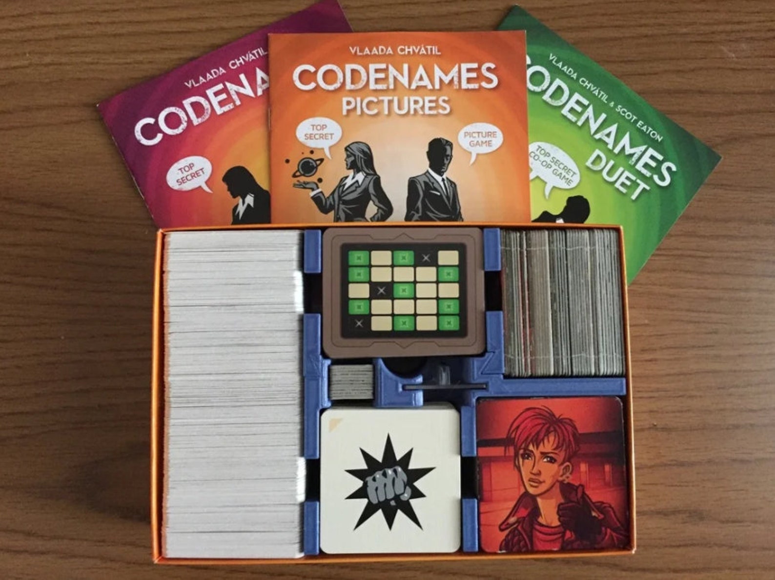 Codenames 3-in-1 Game Organizer for Original Pictures and | Etsy