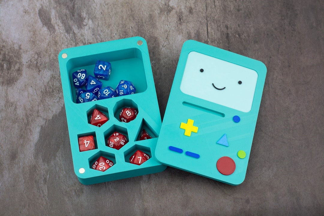 Handheld Video Game Console Dice Box With Magnetic Lid | Storage for a ...